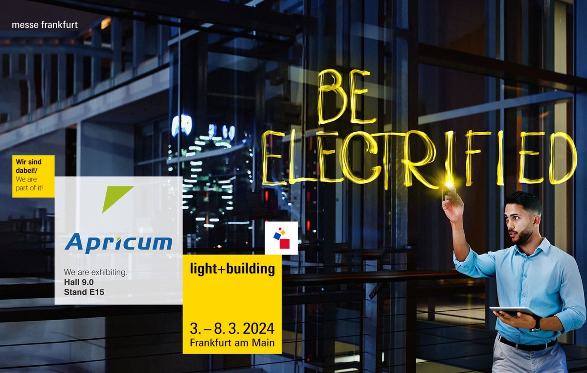 Apricum: Discover Innovation at Light+Building 2024!