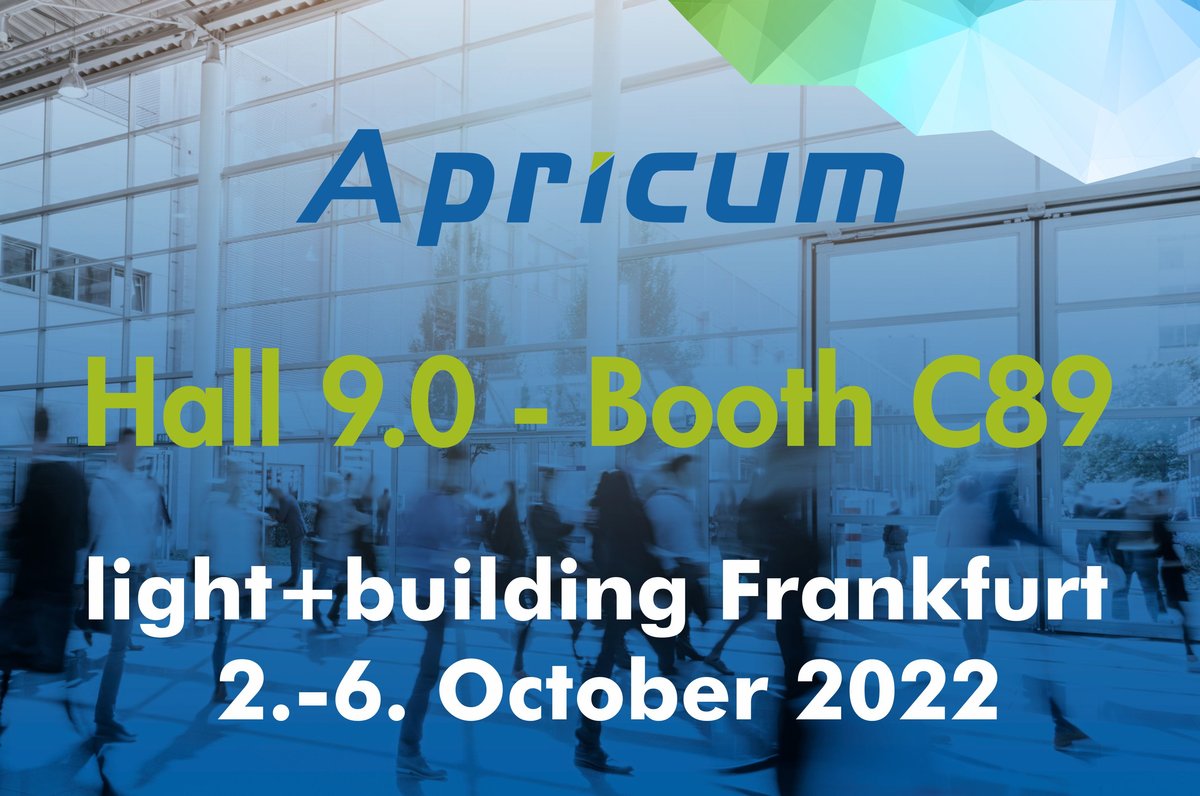 Apricum: Shall we meet at the trade fair in Frankfurt?